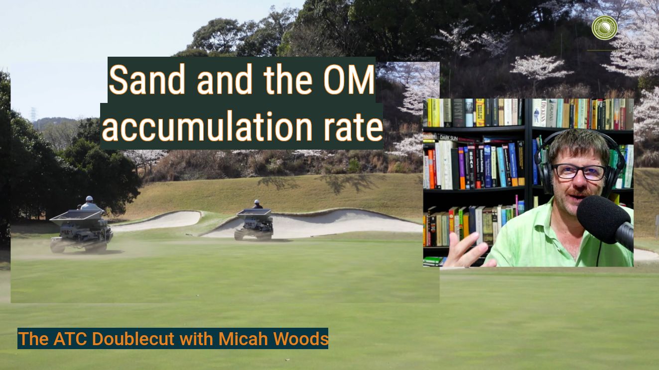 Accumulation rate of soil organic material | Asian Turfgrass Center