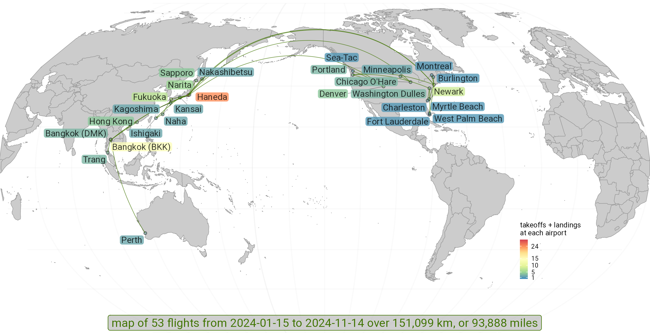 Flights and favorite turf photos of 2024 | Asian Turfgrass Center